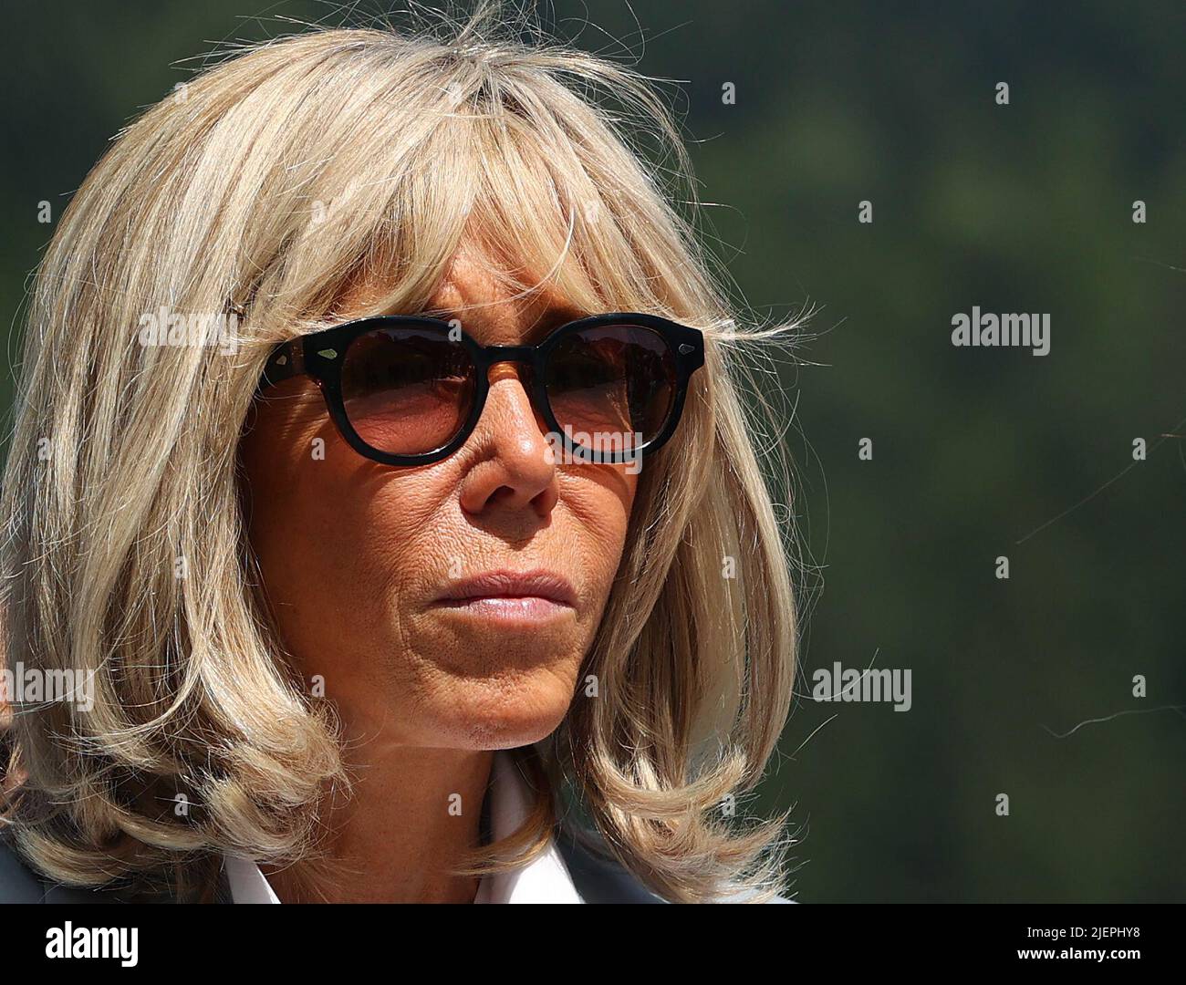 Brigitte macron portrait hi-res stock photography and images - Alamy