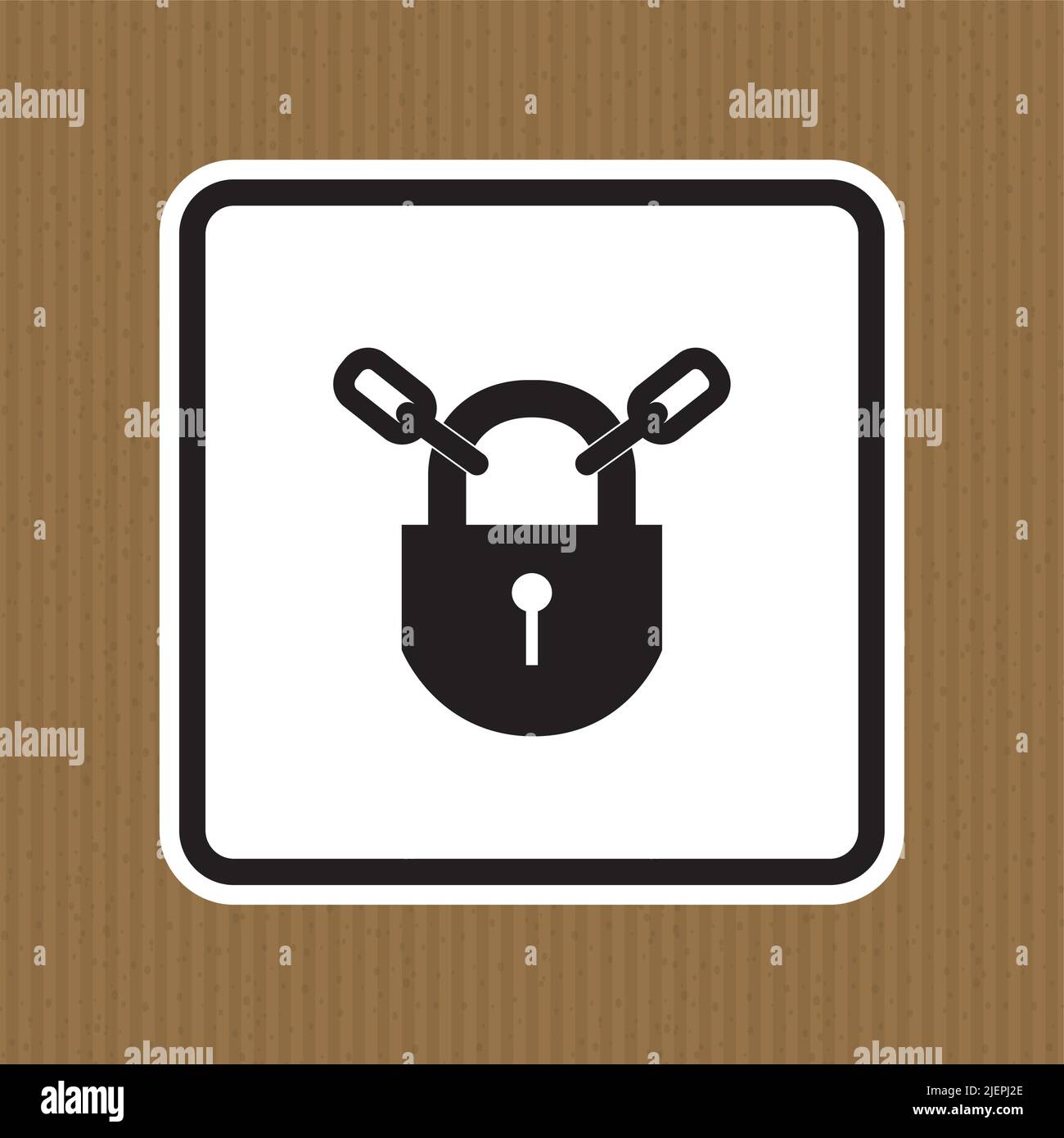 PPE Icon.Keep Locked Symbol Sign Isolate On White Background,Vector ...