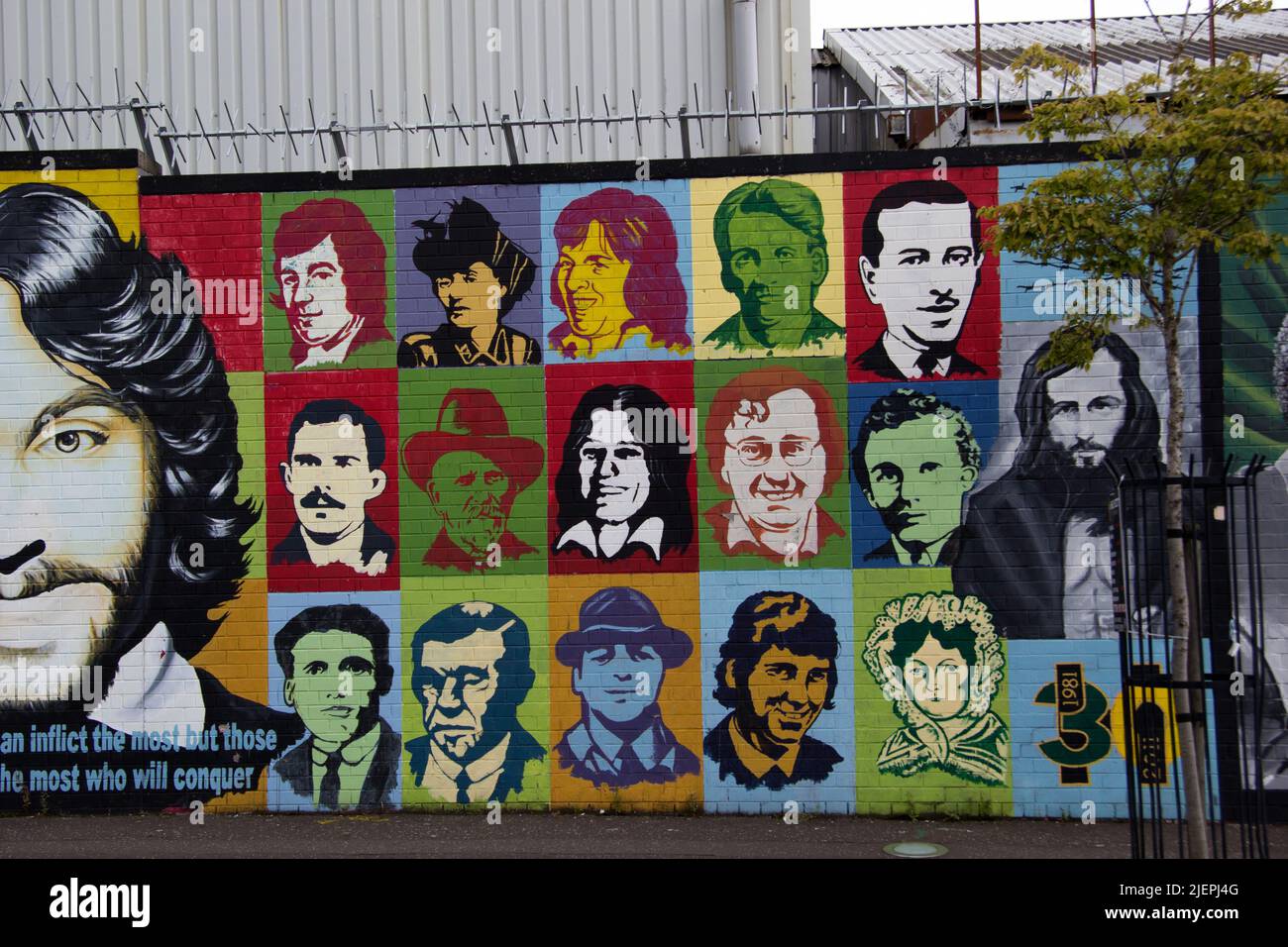 The Peace Lines are a series of separation walls located in Northern ...