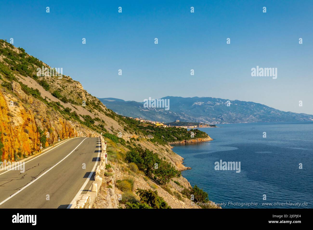 Evening walk along the beautiful coastal landscape at the gates of ...