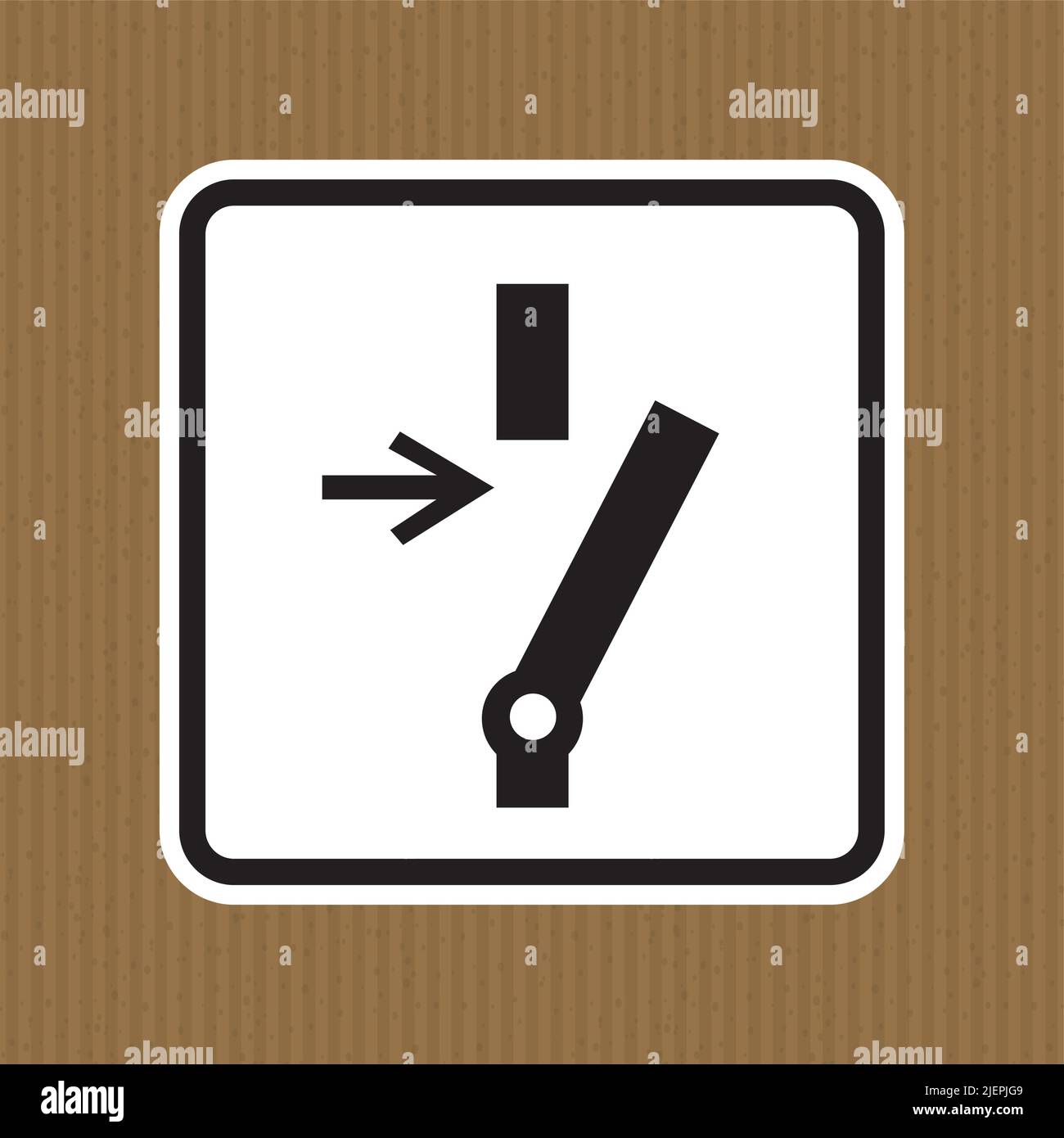 Disconnect Before Carrying Out Maintenance Or Repair Symbol Sign On ...