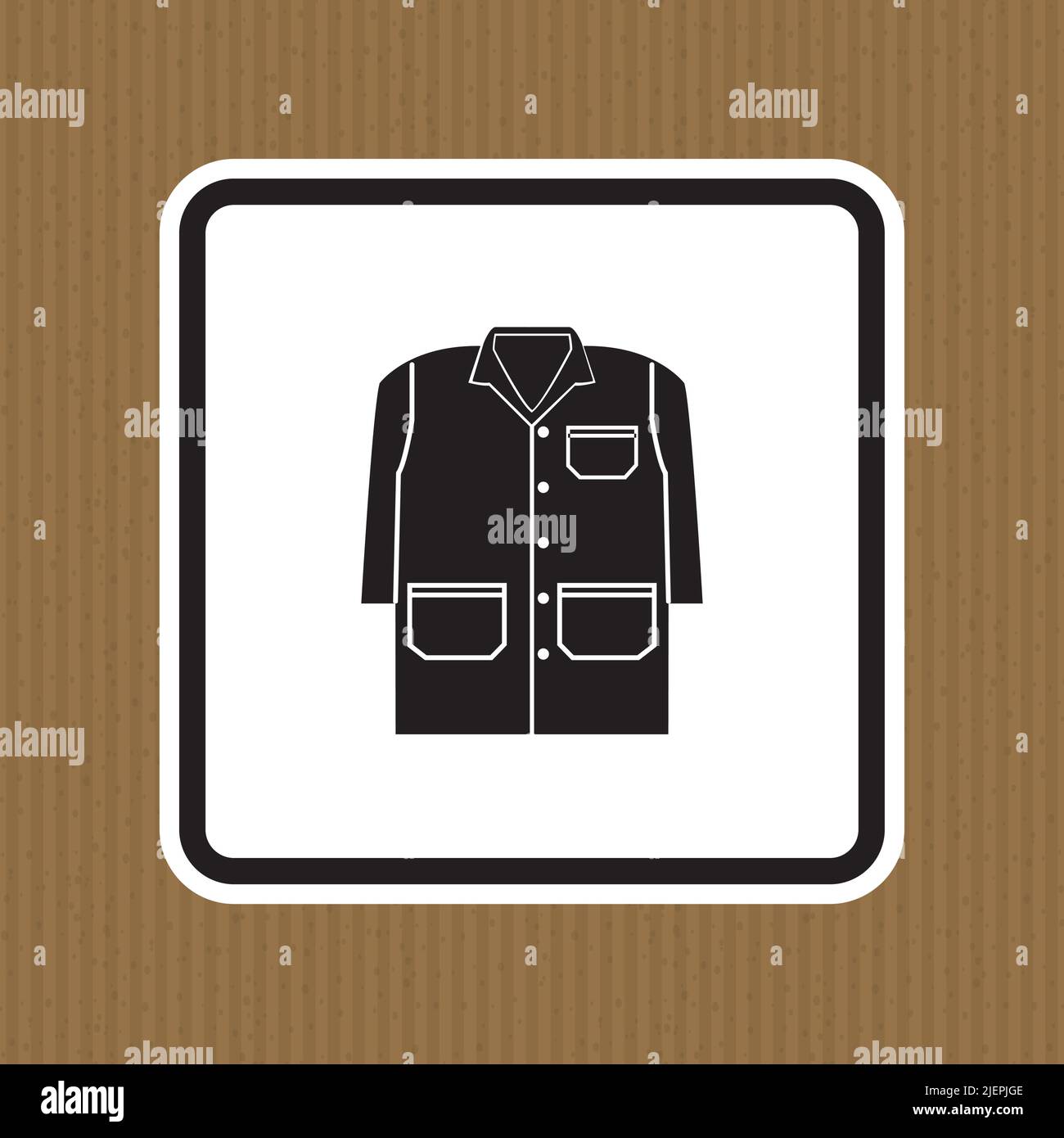 Symbol Wear A Gown Isolate On White Background,Vector Illustration EPS ...