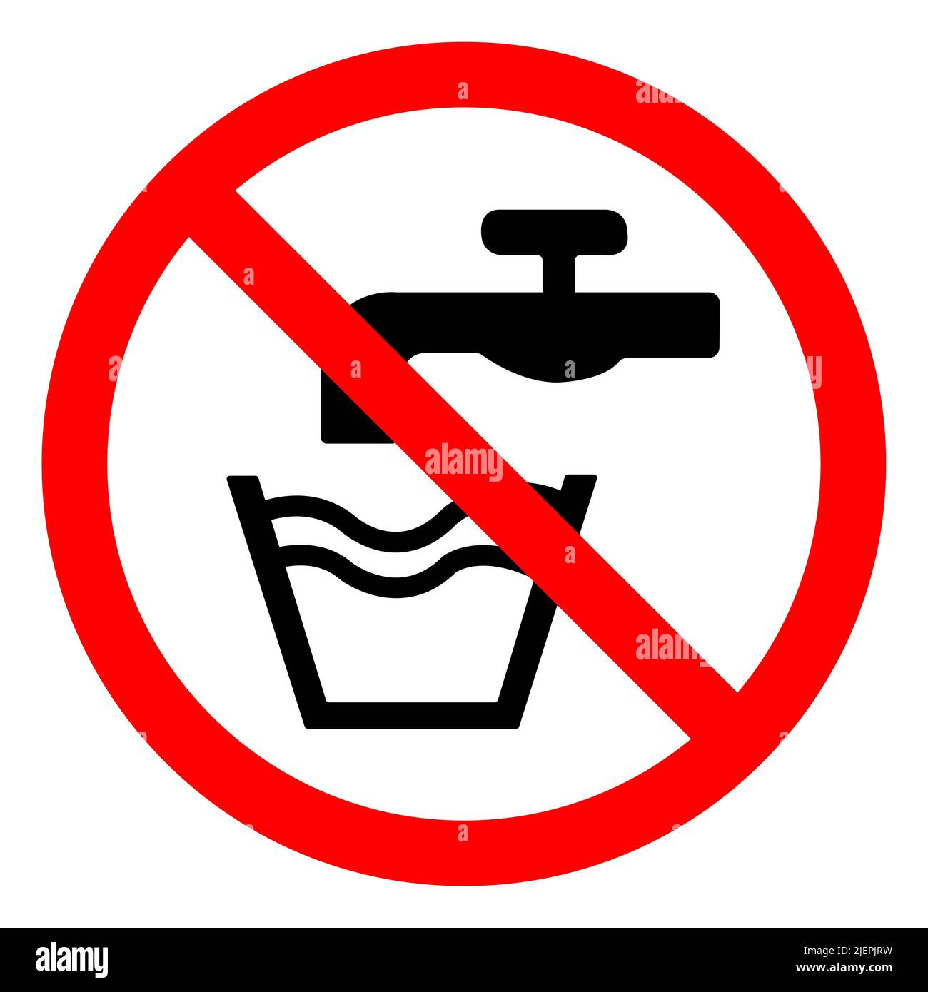 Not Drinking Water Symbol Sign Isolate On White Background,Vector ...