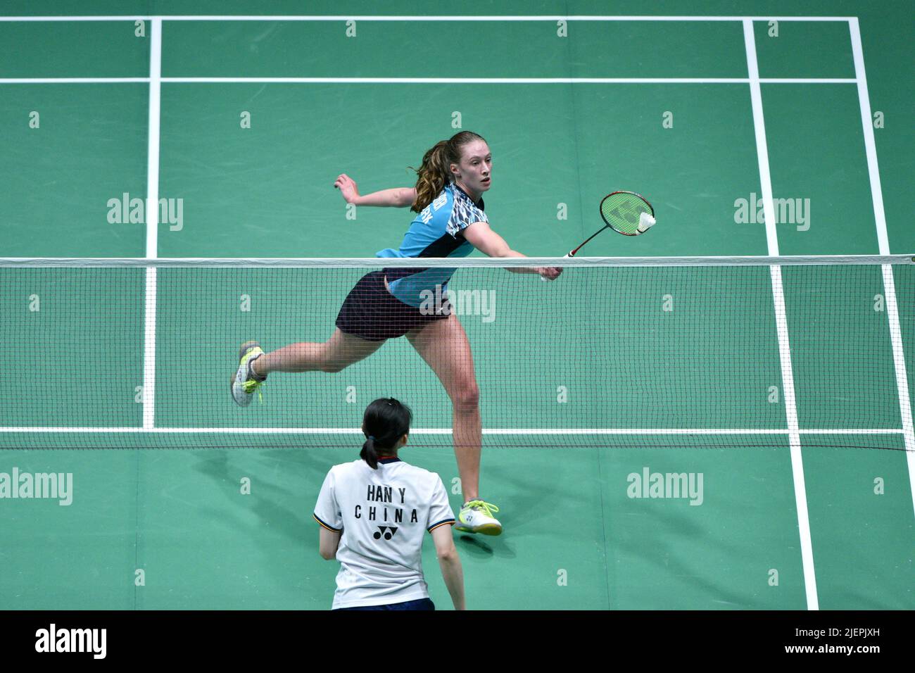 Kuala Lumpur, Malaysia. 28th June, 2022. Denmark's Line Christophersen ...