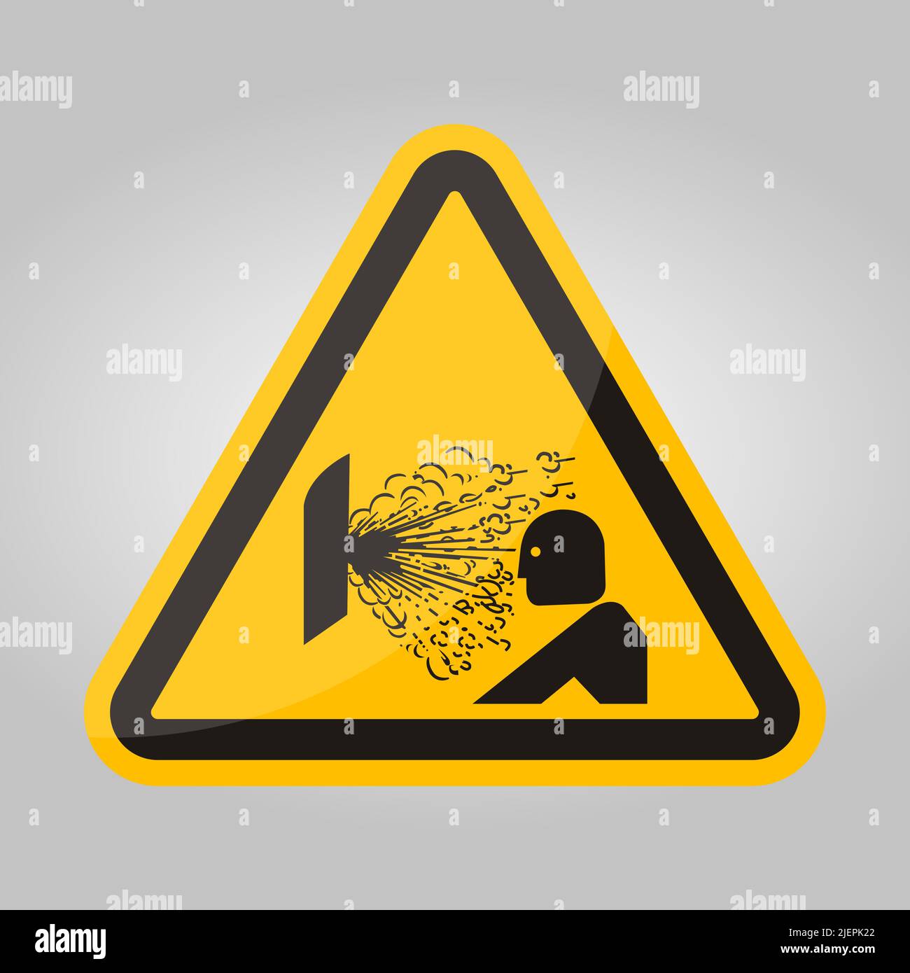 Explosion Release of Pressure Symbol Sign, Vector Illustration, Isolate ...