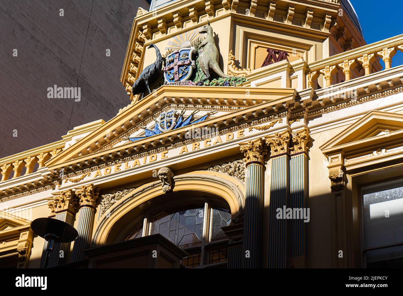 28 June 2022. Adelaide Arcade on Rundle Mall in Adelaide, South ...