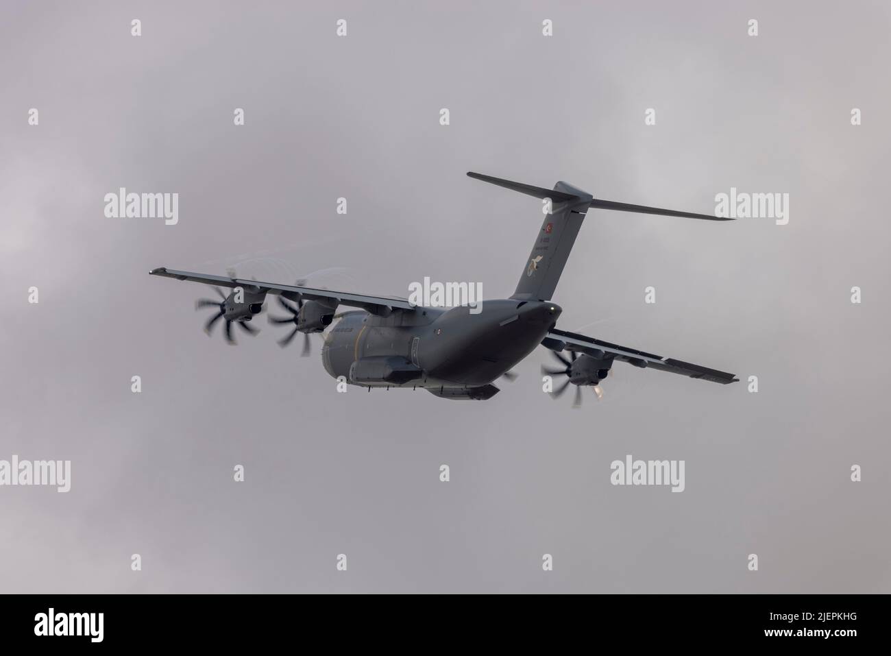 Turkish Air Force Airbus A400M-180 (REG: 18-0093) departing Runway 13 ...