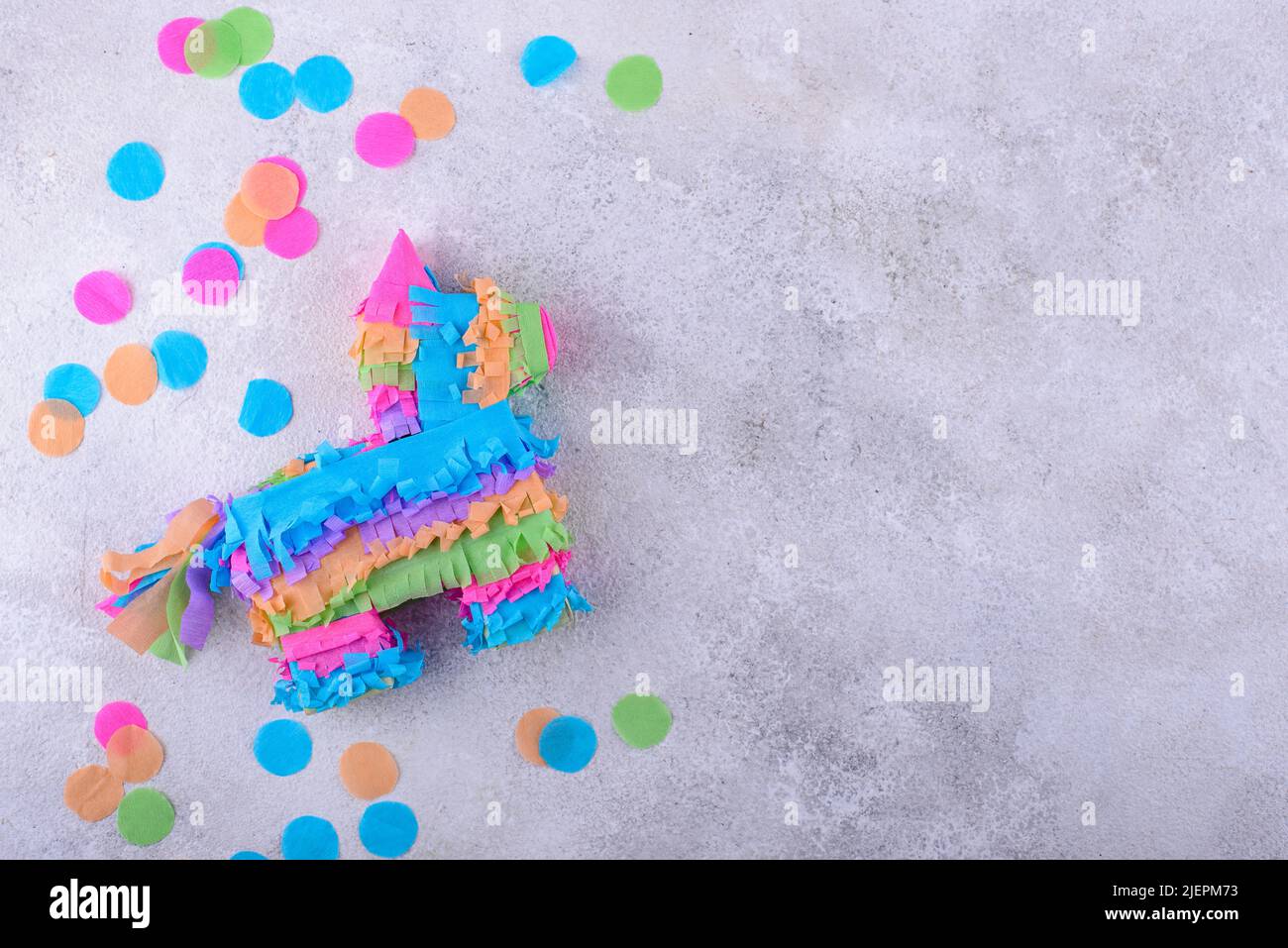 Traditional Mexican pinata in shape of donkey Stock Photo - Alamy