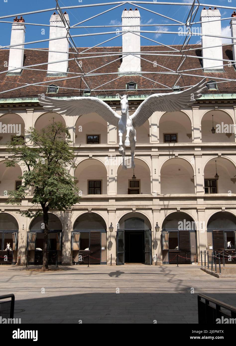 Spanish Riding School in Vienna,Austria Stock Photo - Alamy