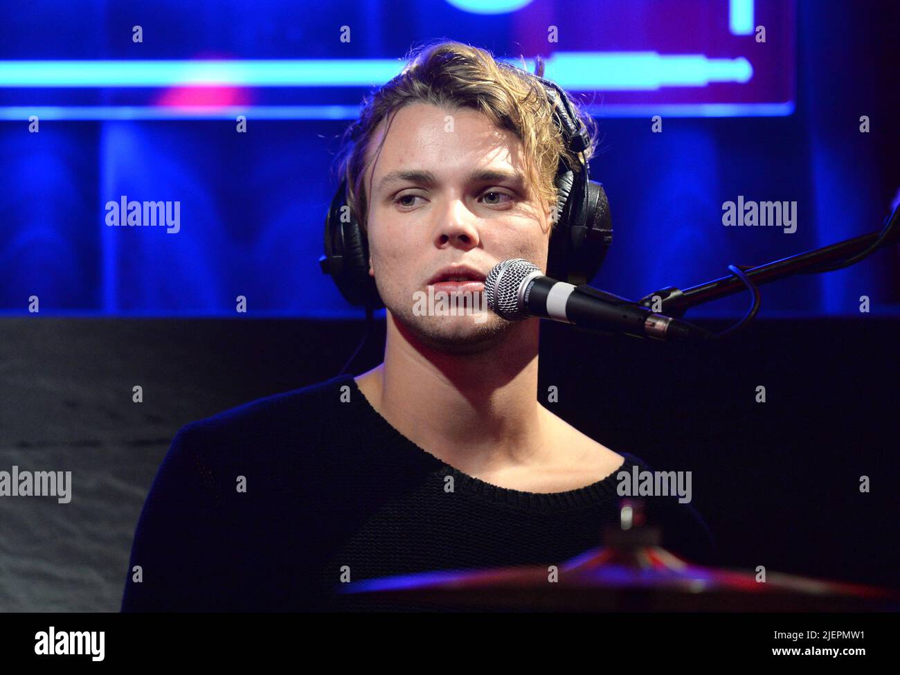 File photo dated 09/10/15 of Ashton Irwin from 5 Seconds of Summer, as the Australian pop band ...
