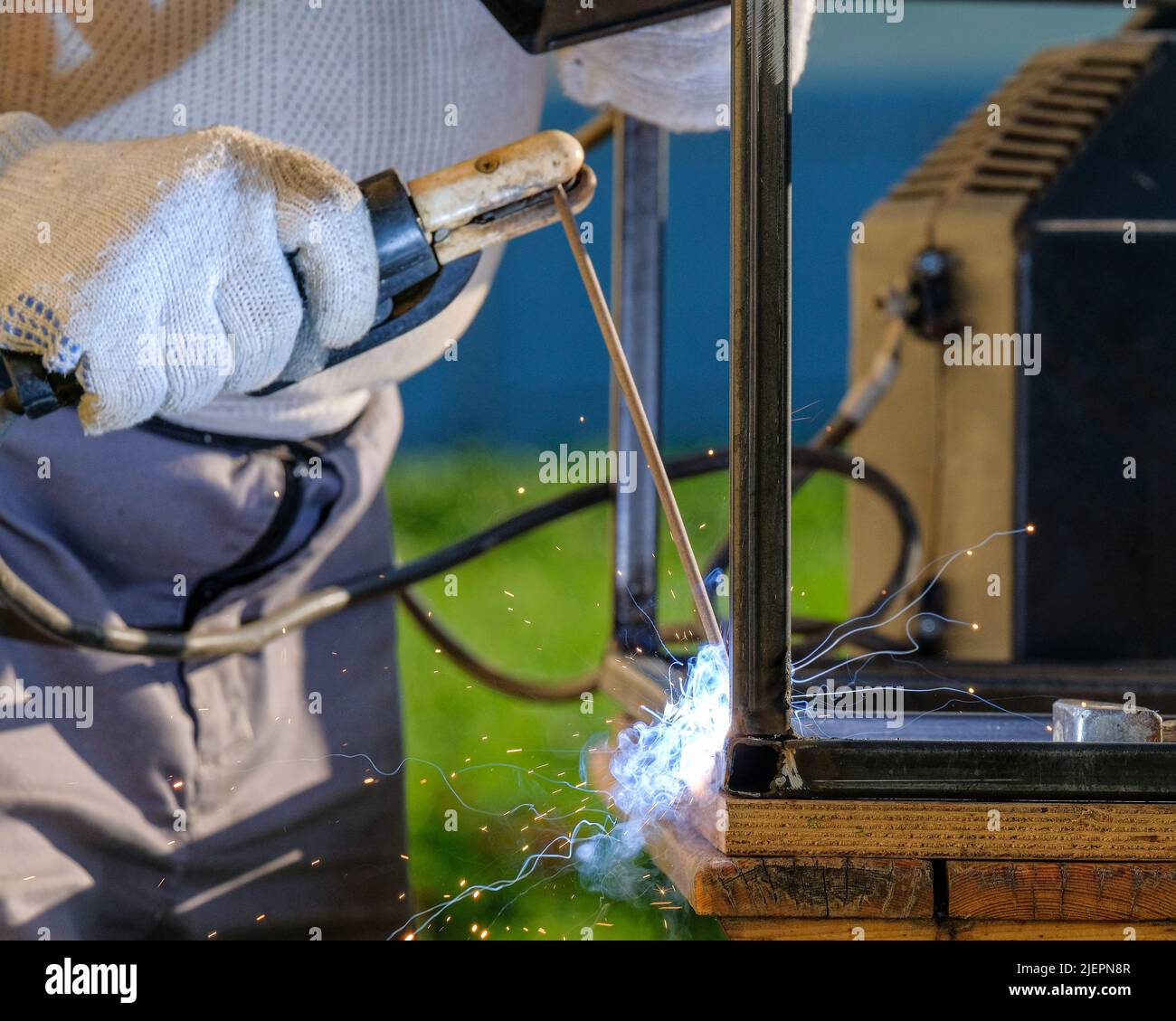 Pipe welders hi-res stock photography and images - Alamy