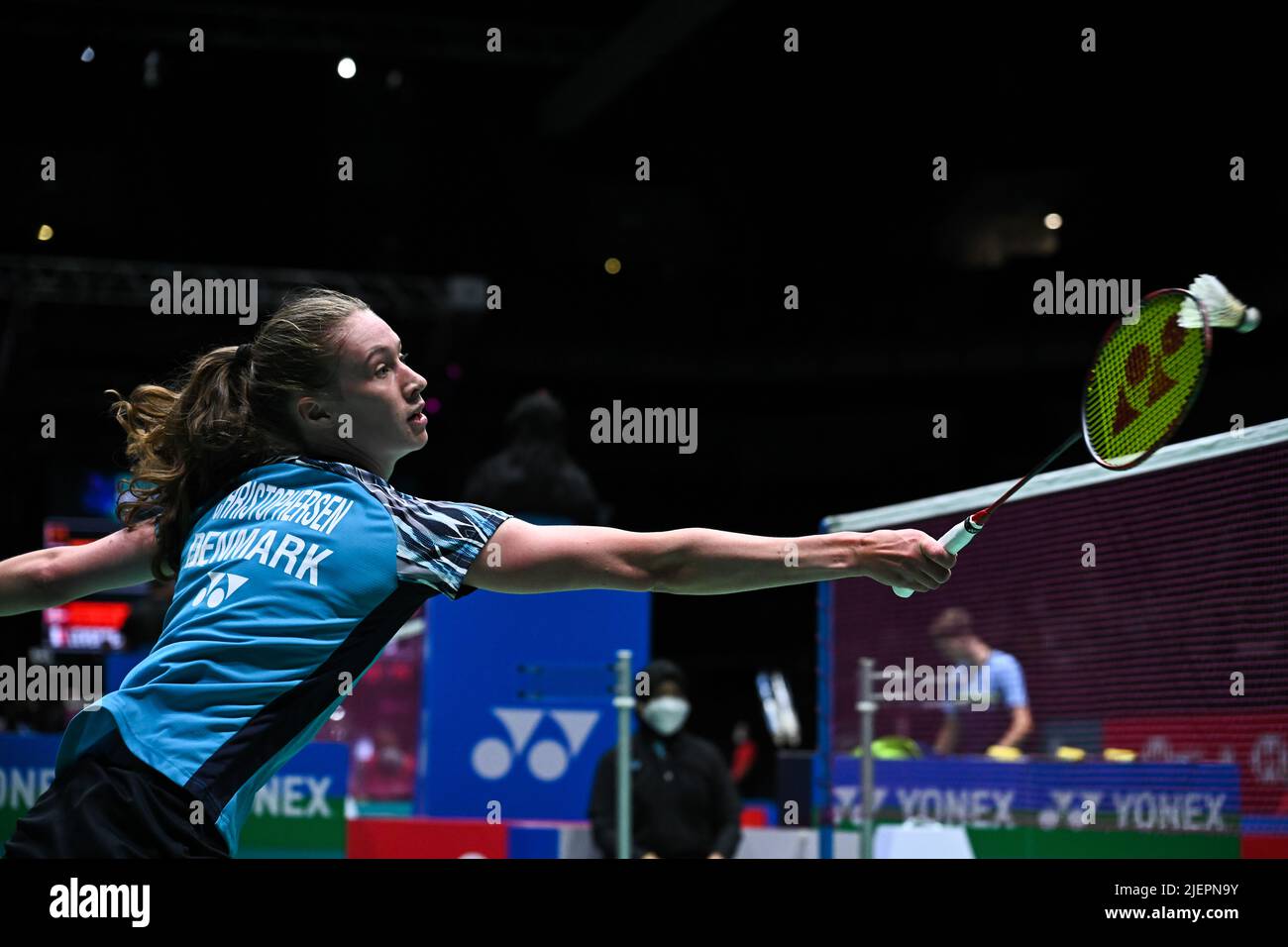 Kuala Lumpur, Malaysia. 28th June, 2022. Denmark's Line Christophersen ...