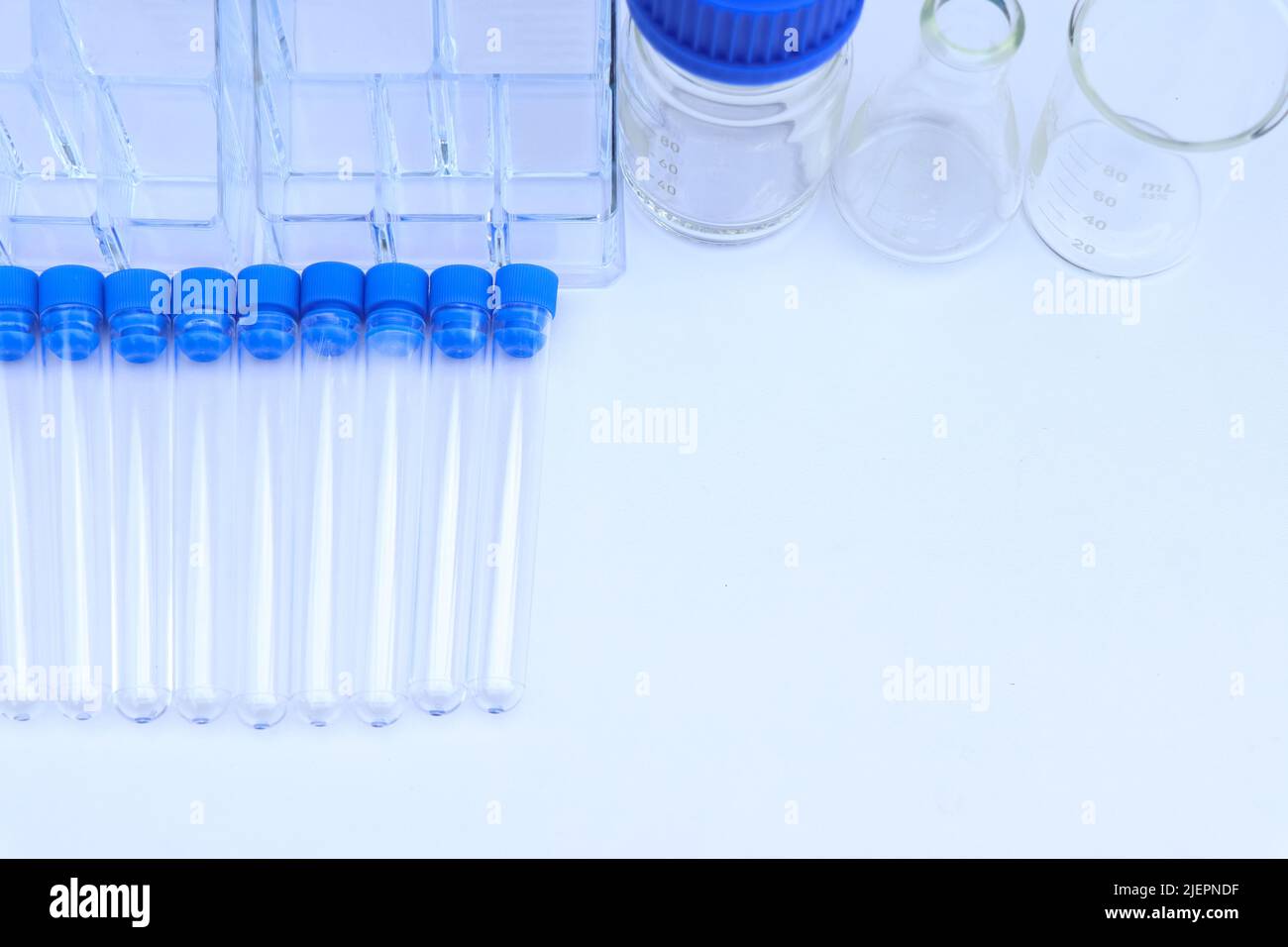 test tubes in the laboratory for science or medicine Stock Photo - Alamy
