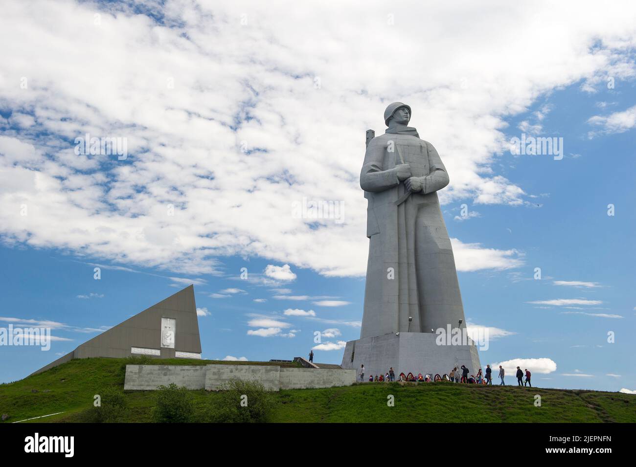 Murmansk.Russia22.06.2015Alyosha statue is a statue dedicated to the ...