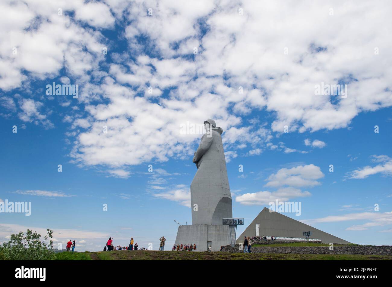 Murmansk.Russia22.06.2015Alyosha statue is a statue dedicated to the ...