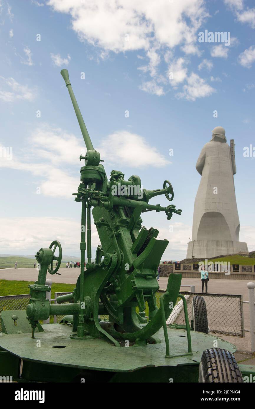 Murmansk.Russia22.06.2015Alyosha statue is a statue dedicated to the ...