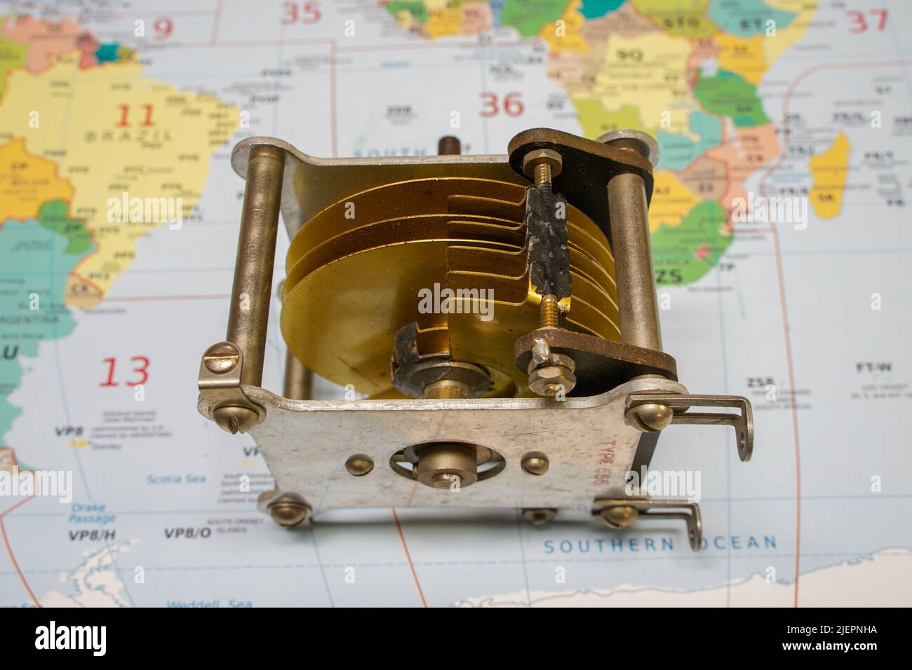Hoogkerk, Netherlands, November 10, 2021: Tuning capacitor or Rotary ...
