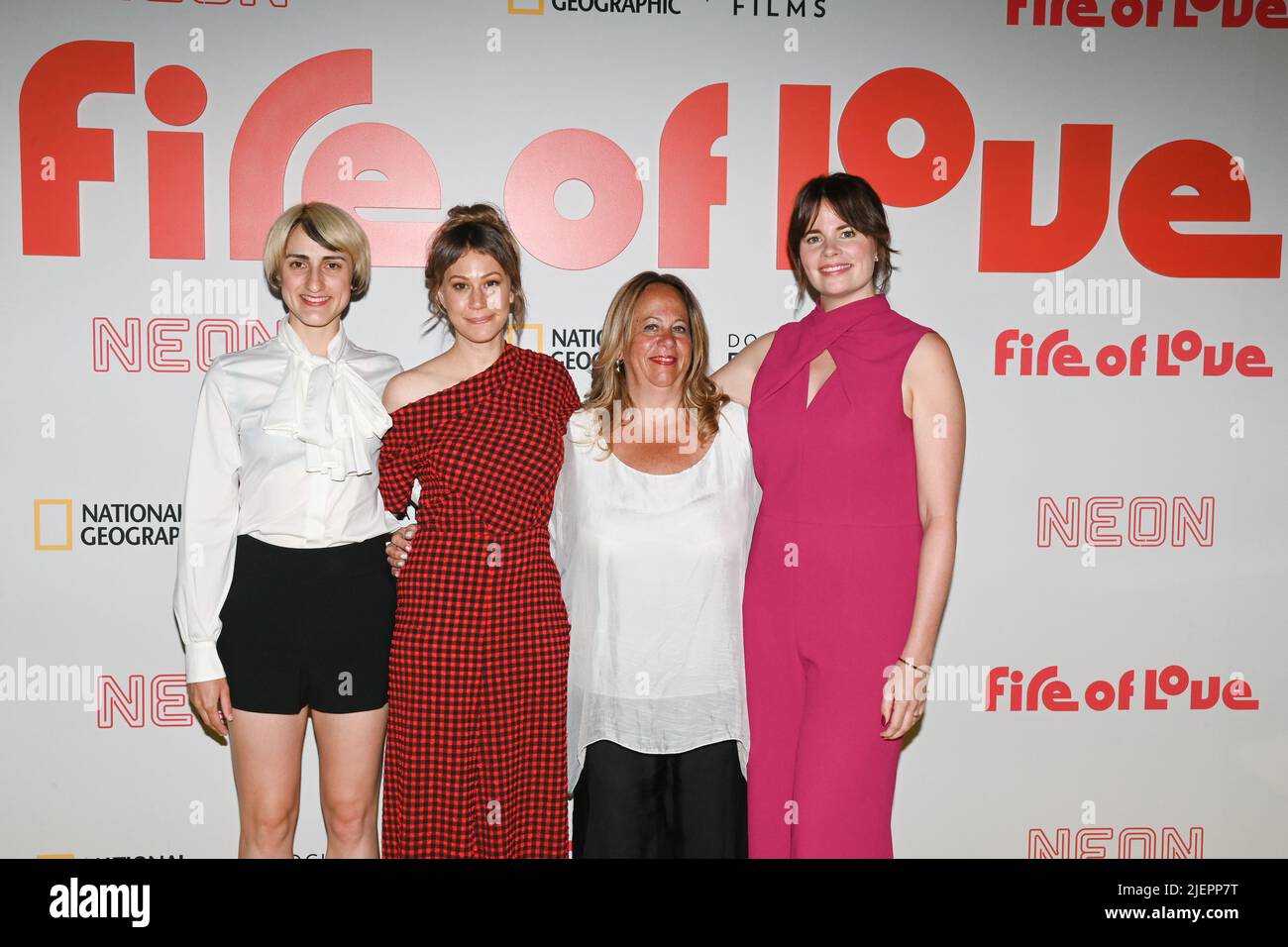 June 27, 2022, Los Angeles, Caliofrnia, USA: (L-R) Jocelyne Chaput ...