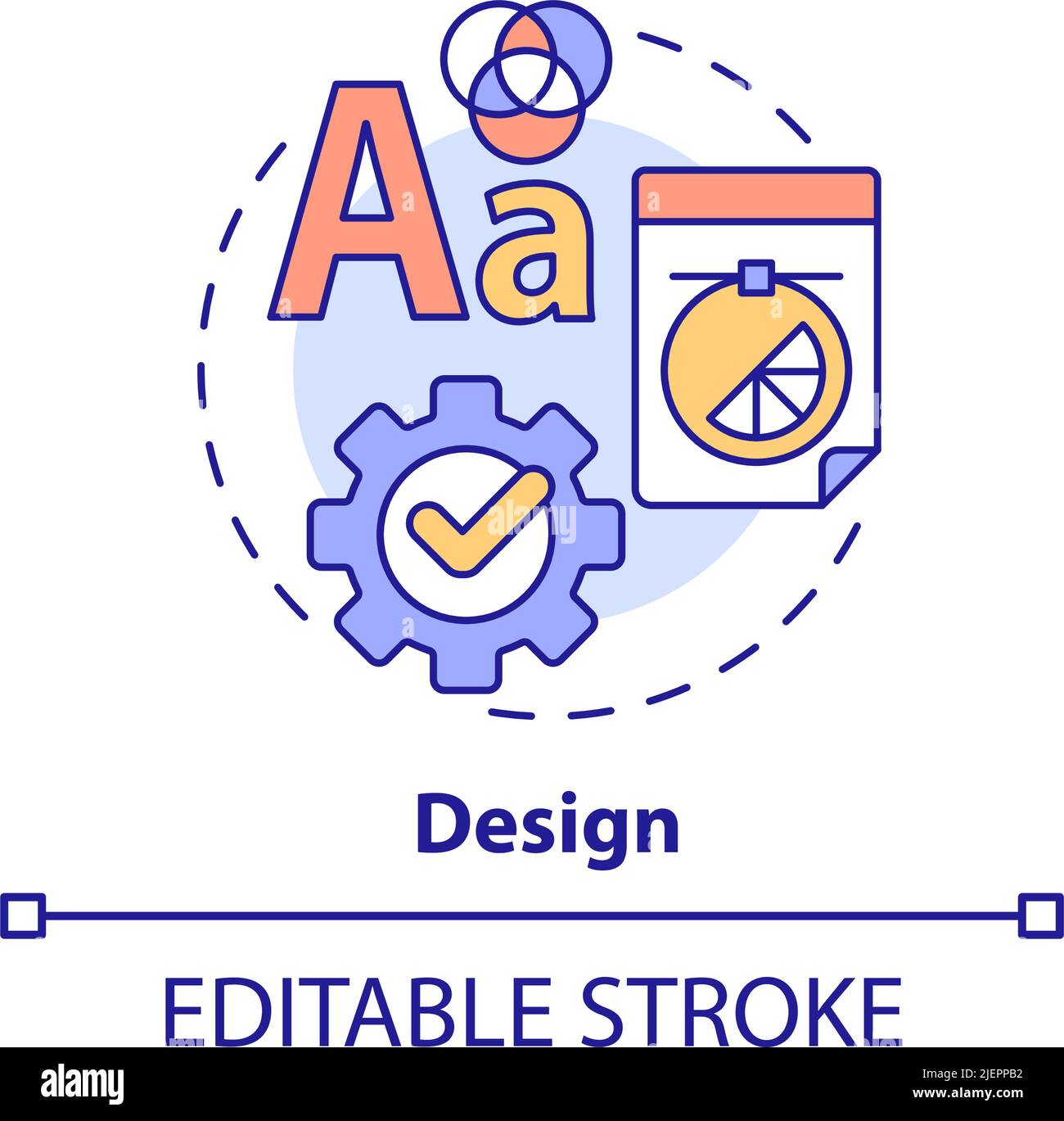 Design concept icon Stock Vector Image & Art - Alamy