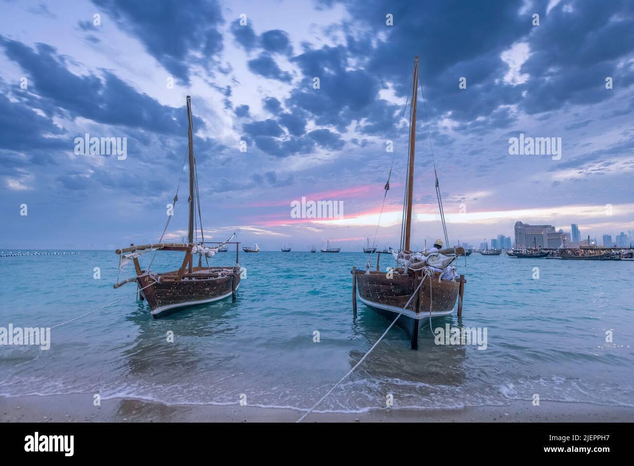 Dhow - A traditional Arabic wooden Boat used for fishing, Pearl diving ...