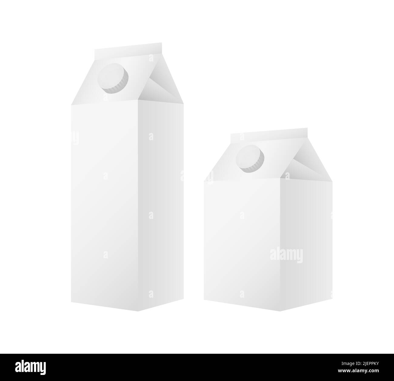 Empty drinks boxes Stock Vector Images - Alamy