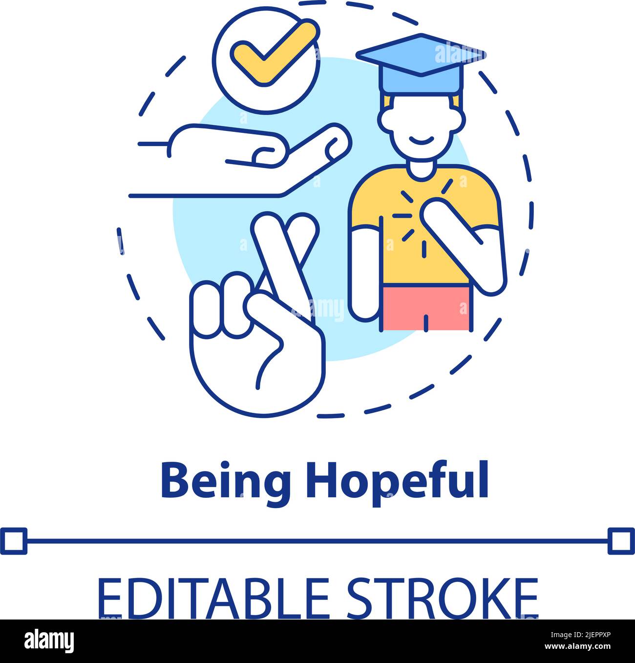 Be hopeful Stock Vector Images - Alamy