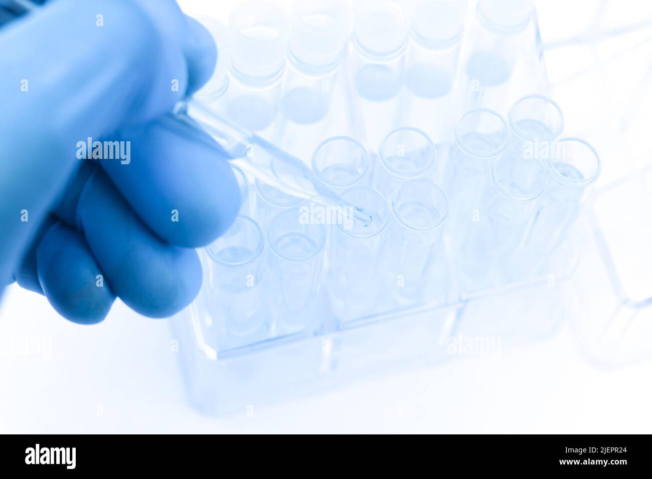 test tubes in the laboratory for science or medicine Stock Photo - Alamy