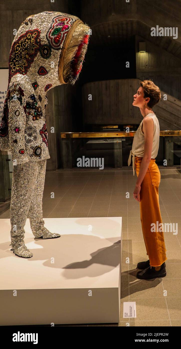 London UK 28 June 2022 Cave, Nick Soundsuit science fiction, spiritual ...