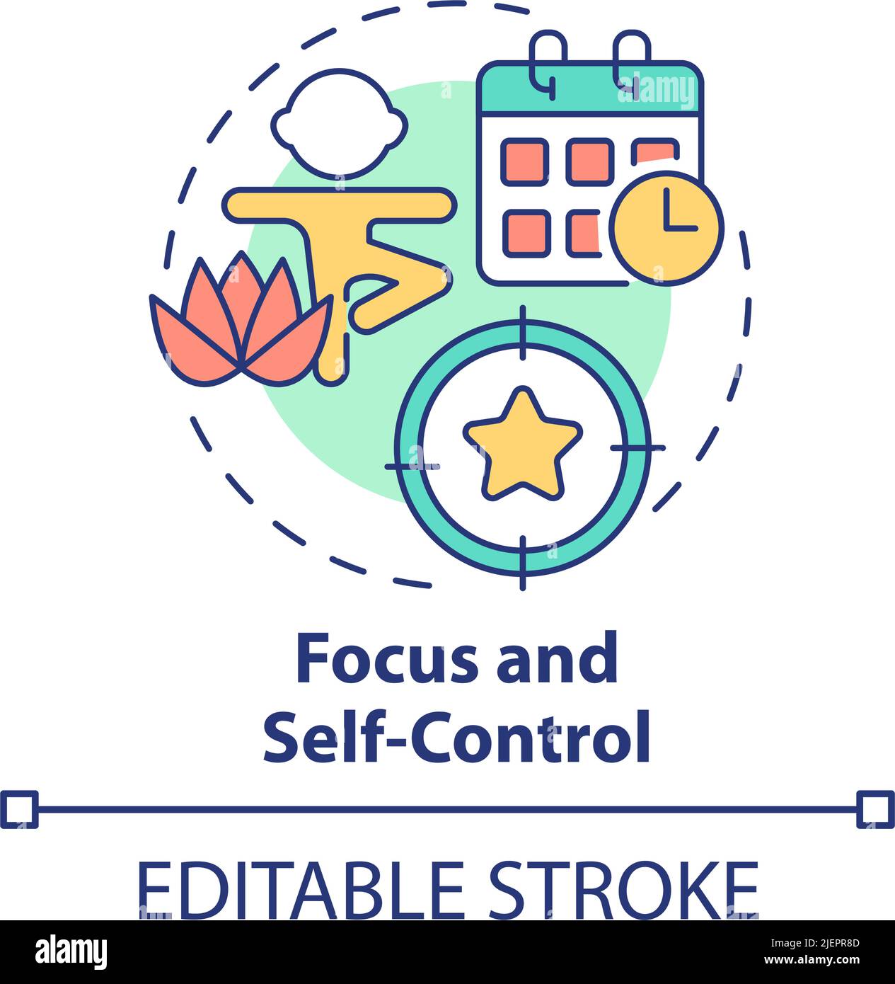 Control behavior Stock Vector Images - Alamy