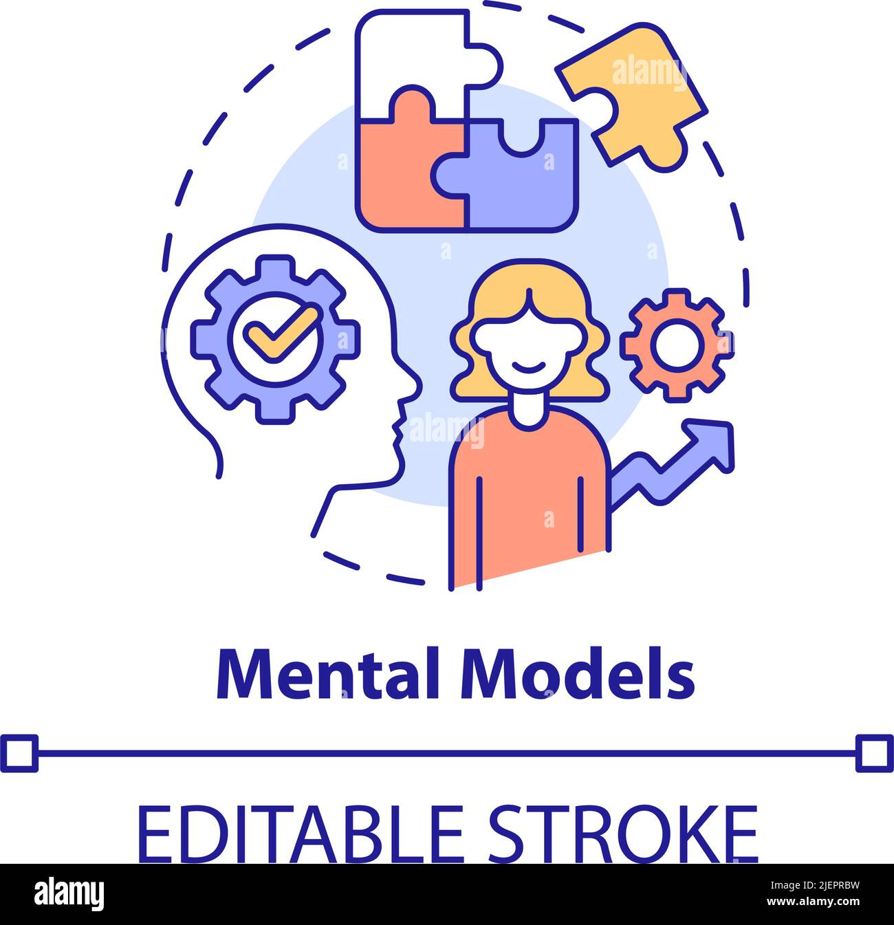 Mental models concept icon Stock Vector Image & Art - Alamy