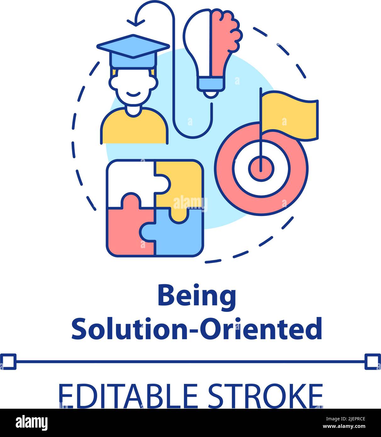 Being solution-oriented concept icon Stock Vector Image & Art - Alamy Being solution-oriented concept icon Stock Vector Image & Art - Alamy