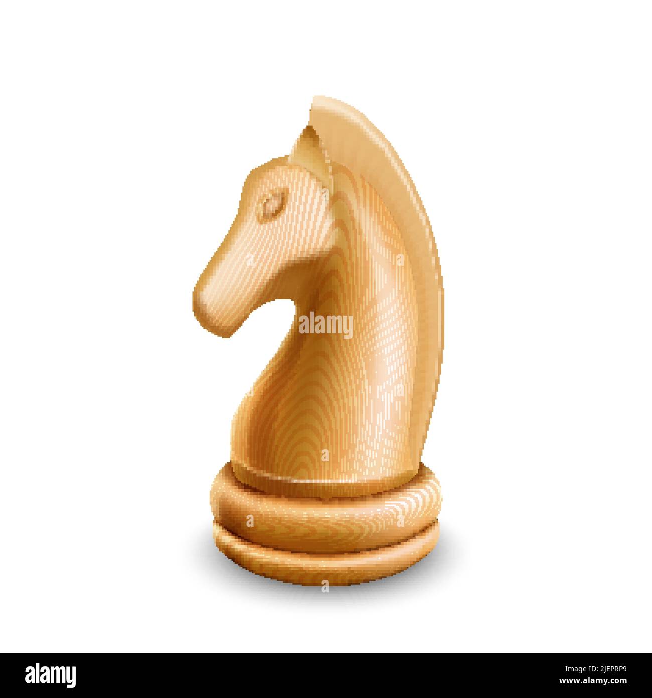 Horse Figure Of Chess Strategy Smart Game Vector Stock Vector Image ...