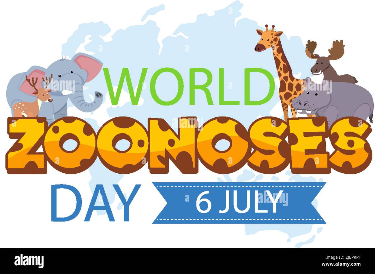 World zoonoses day banner design illustration Stock Vector Image & Art ...