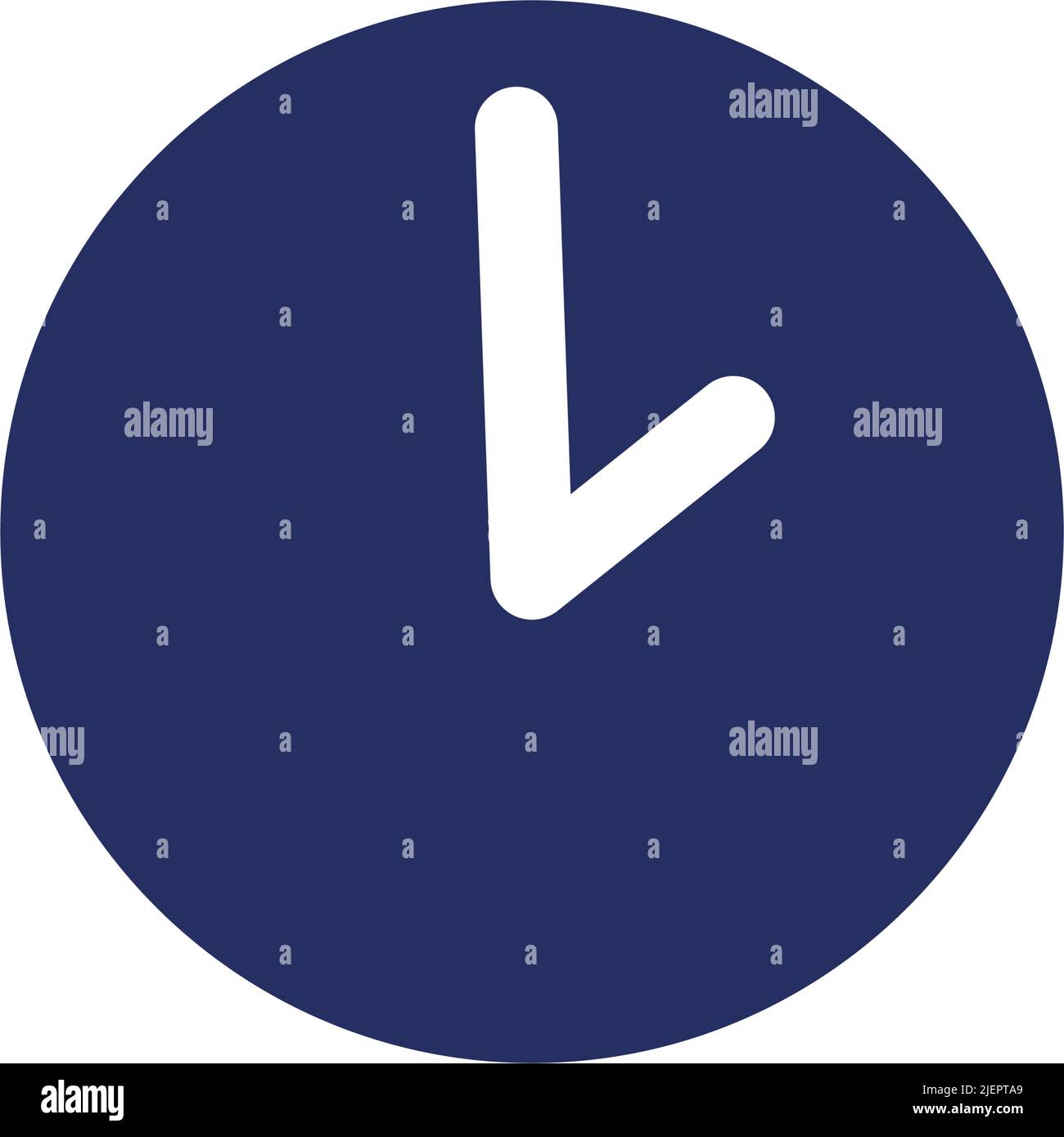 Period working clock Stock Vector Images - Alamy