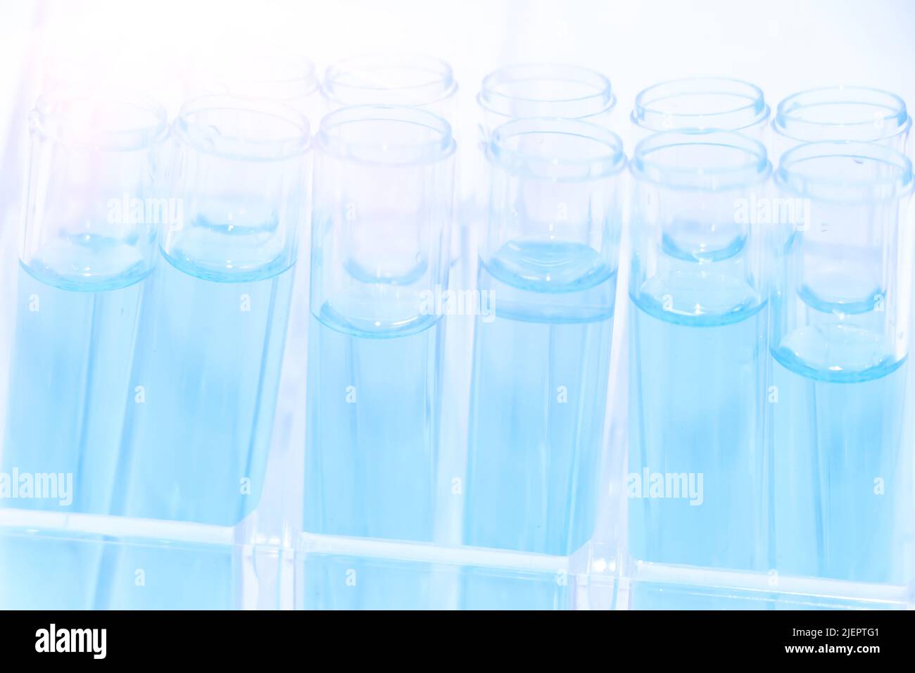 test tubes in the laboratory for science or medicine Stock Photo - Alamy