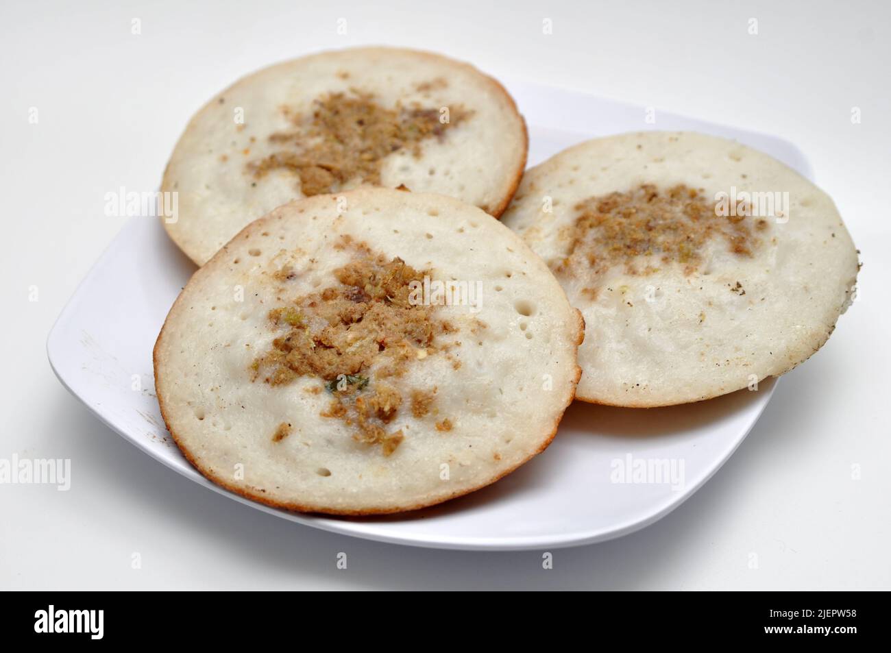 Serabi the indonesian traditional food made from coconut milk Stock ...