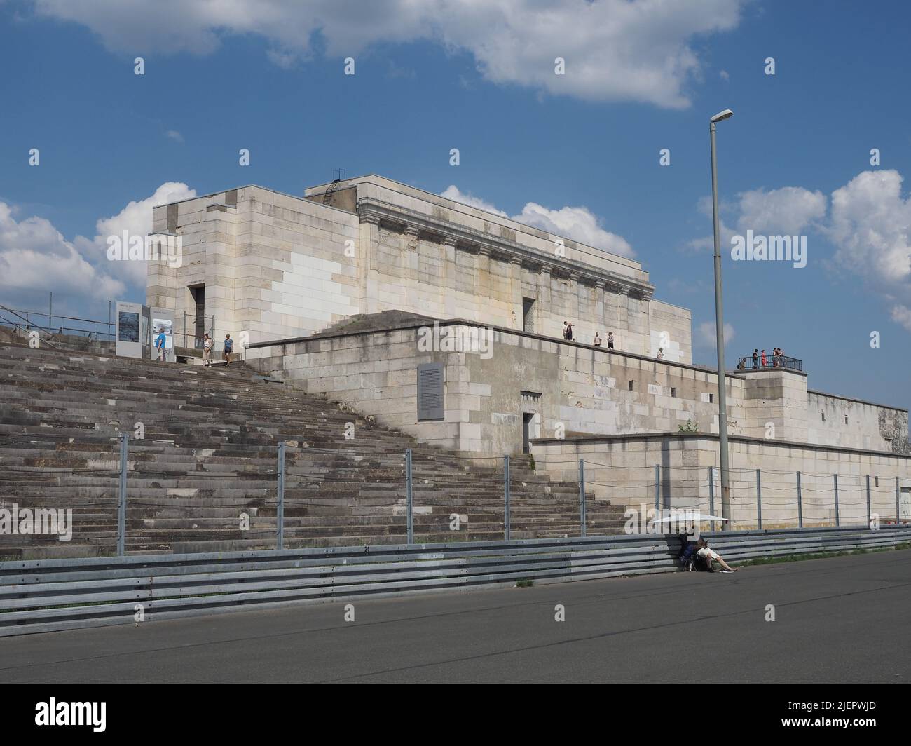 NUERNBERG, GERMANY - CIRCA JUNE 2022: Zeppelinfeld translation Zeppelin ...