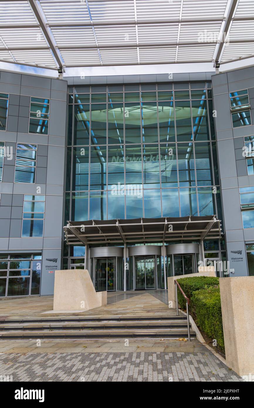 The Quadrant building at Milton Keynes, Buckinghamshire, UK in June ...