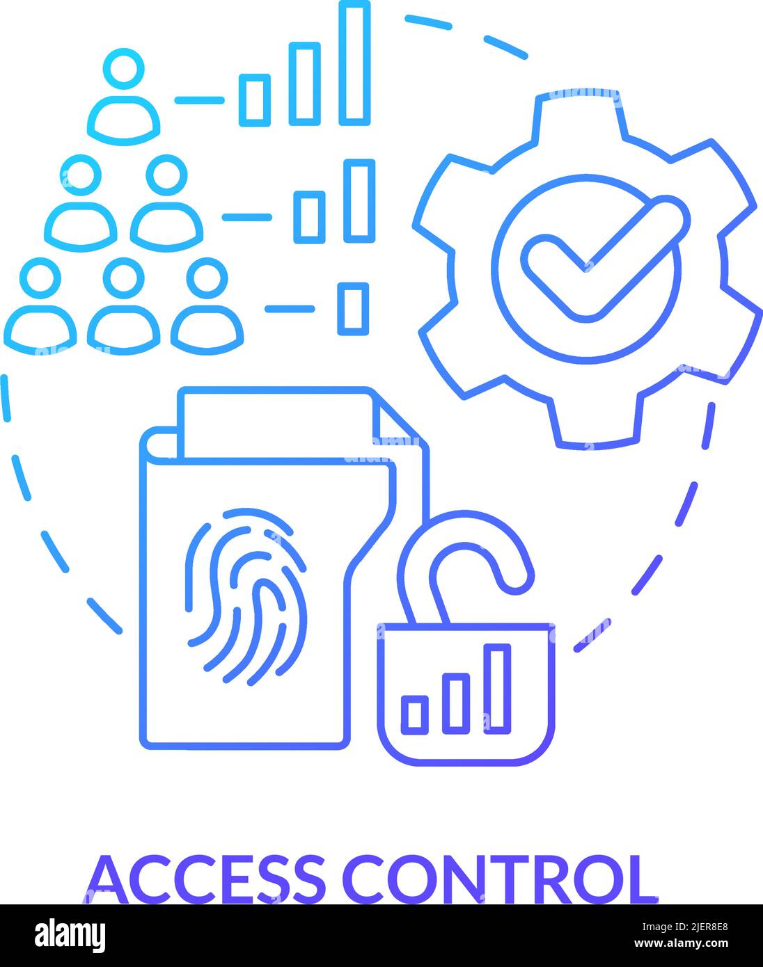 Physical access control Stock Vector Images - Alamy