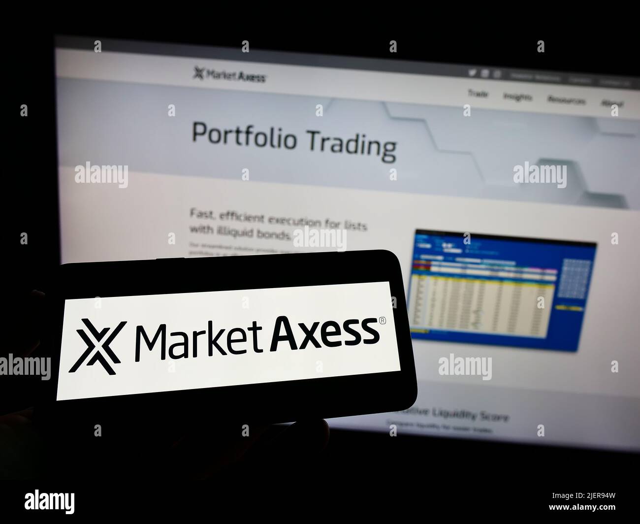 Marketaxess holding hi-res stock photography and images - Alamy