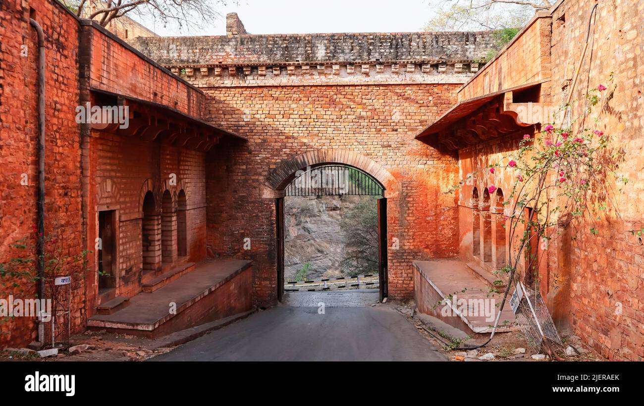 Inside View of Second Entrance of the Fort, Gwalior, Madhya Pradesh ...