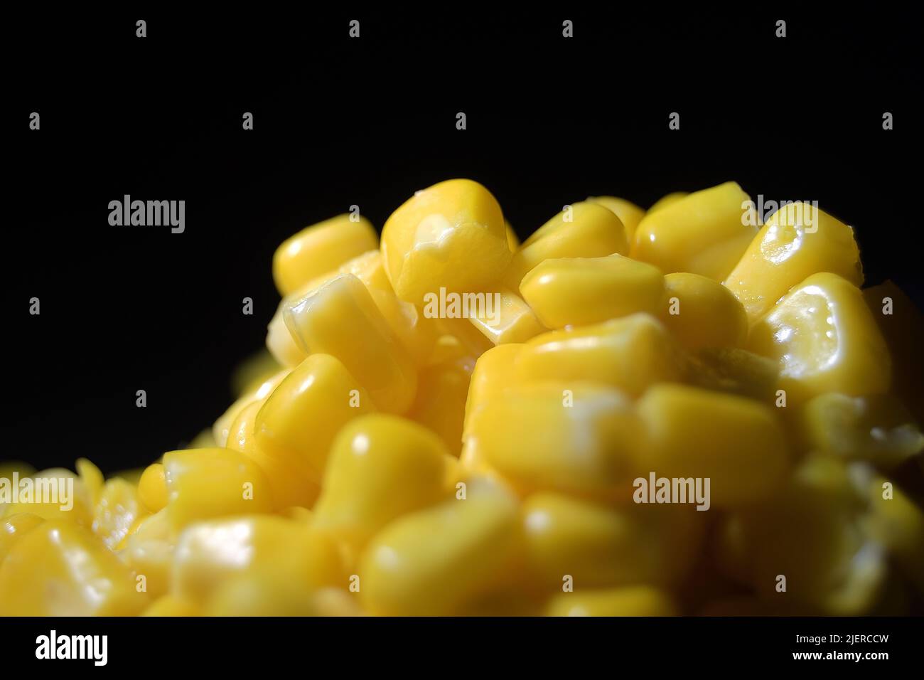 Mountain of boiled corn Stock Photo - Alamy