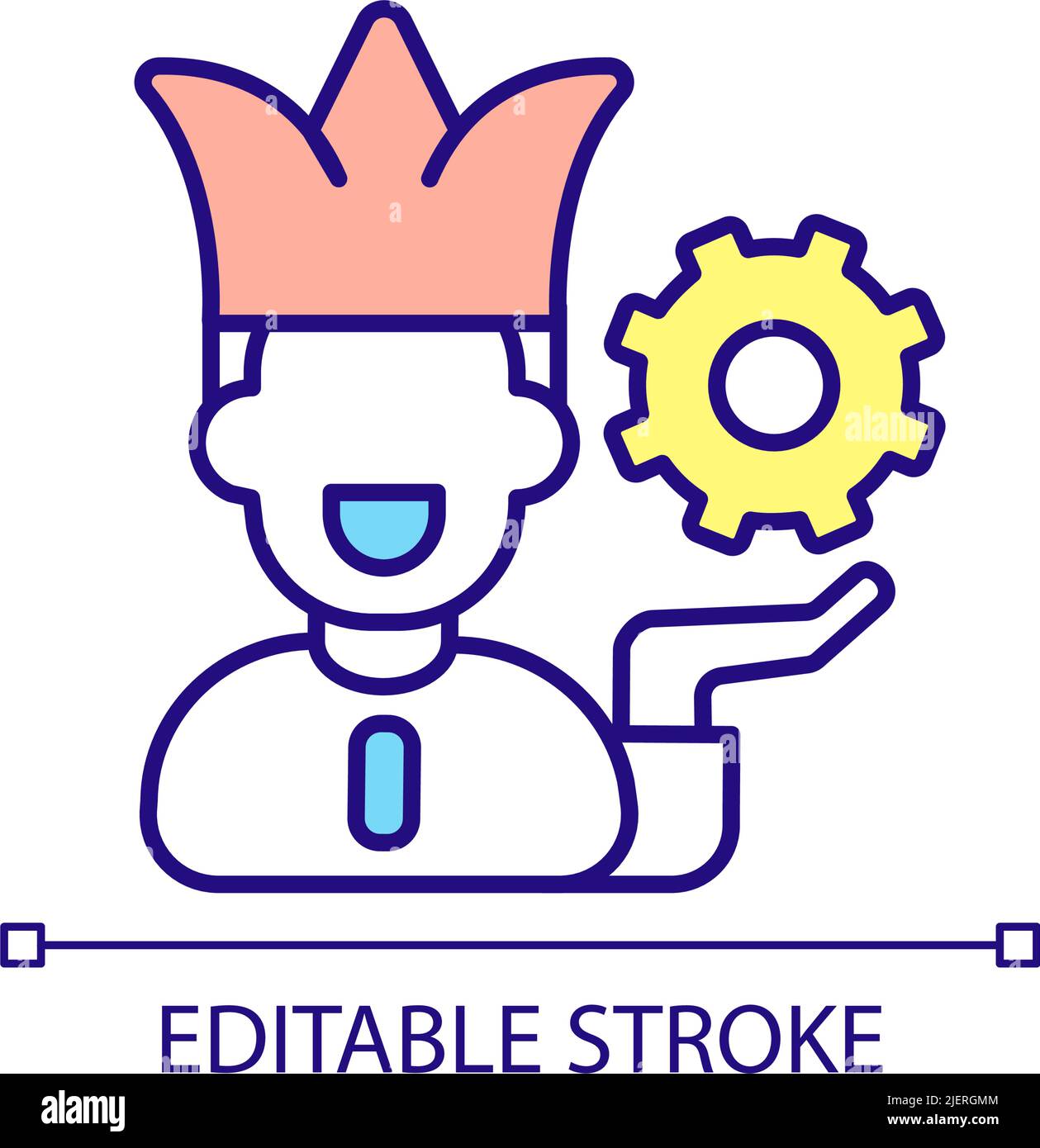 Laughing and joking Stock Vector Images - Alamy