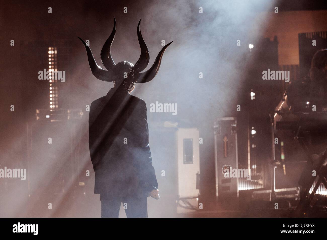 Copenhagen, Denmark, 21st, June 2022. The British rock band Skunk ...