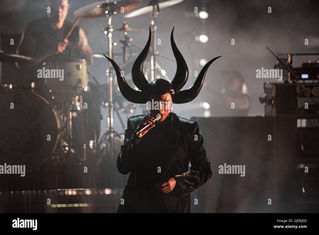 Copenhagen, Denmark, 21st, June 2022. The British rock band Skunk ...