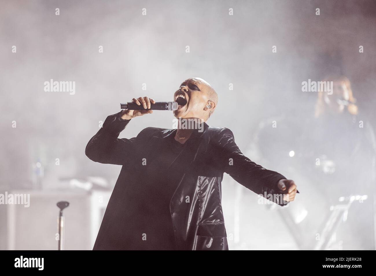 Copenhagen, Denmark, 21st, June 2022. The British rock band Skunk ...