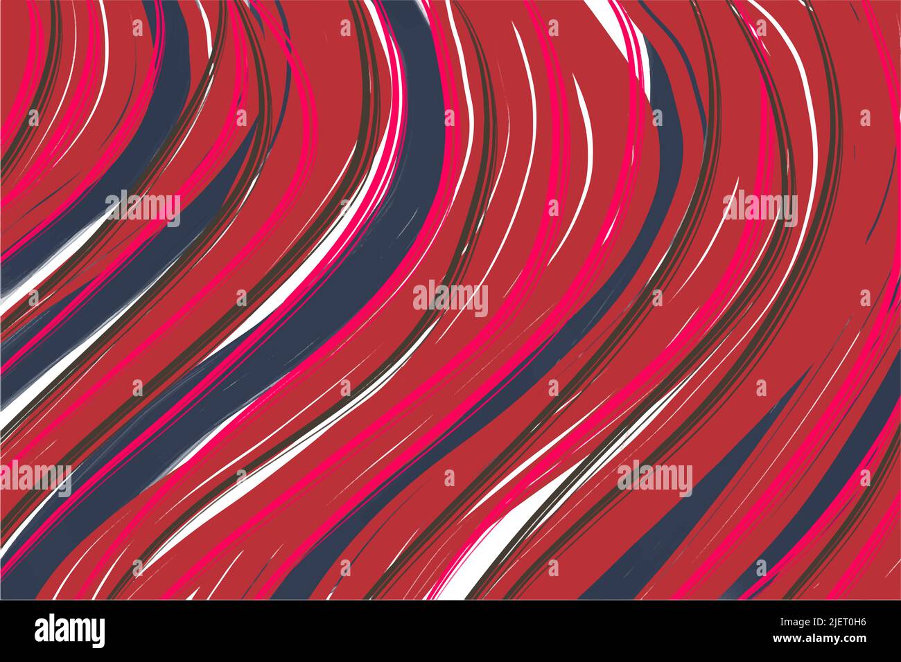 Acrylic background in red and blue colors, with pronounced strokes on a ...