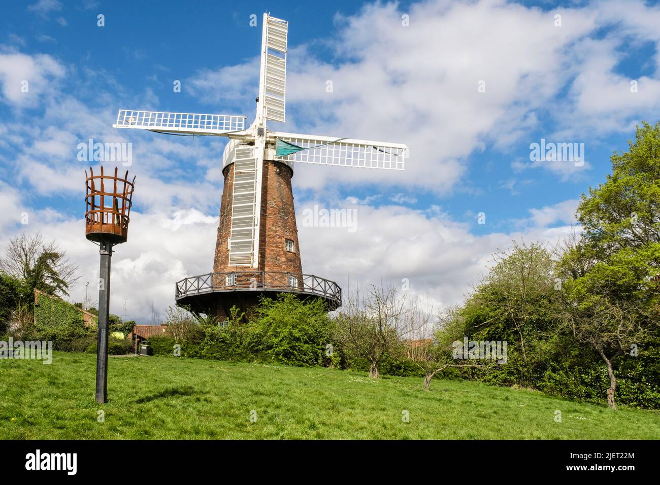 Green's Mill windmill. Nottingham, Nottinghamshire, England, UK ...