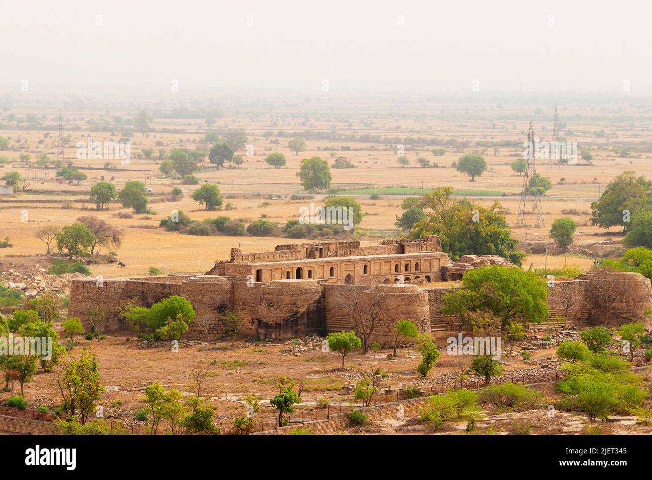 View of Garhi Padavali is a 10th century Shiva temple, built by the Jat ...