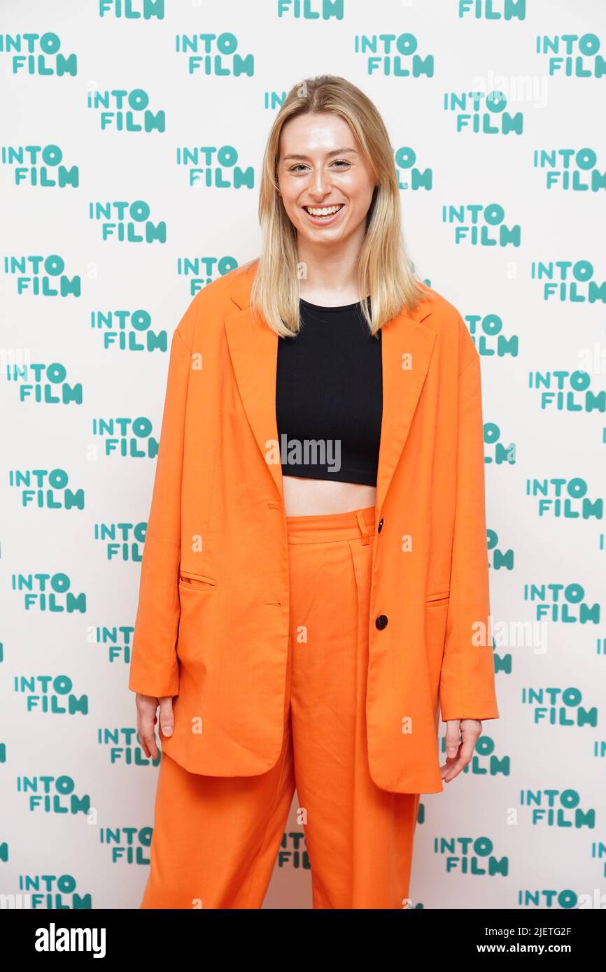 Monica Geldart arrives at the Into Film Awards at the Odeon Luxe in ...